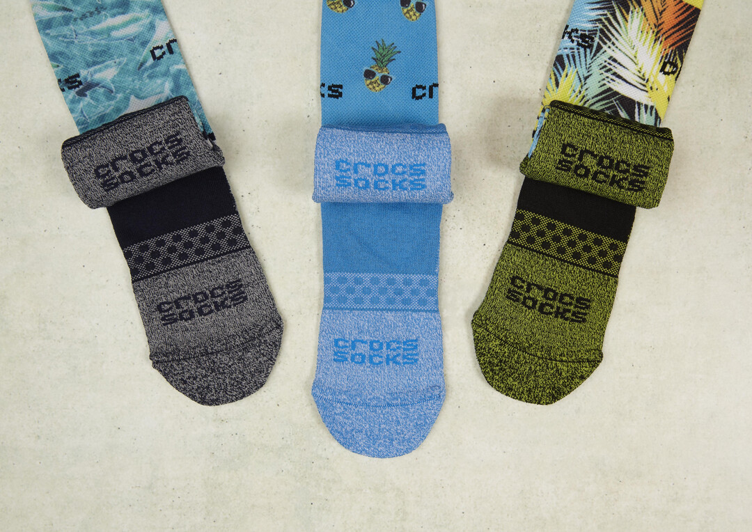 Crocs™ KID CREW BOY POOL PARTY 3 PACK SOCKS | OPEN24.LV